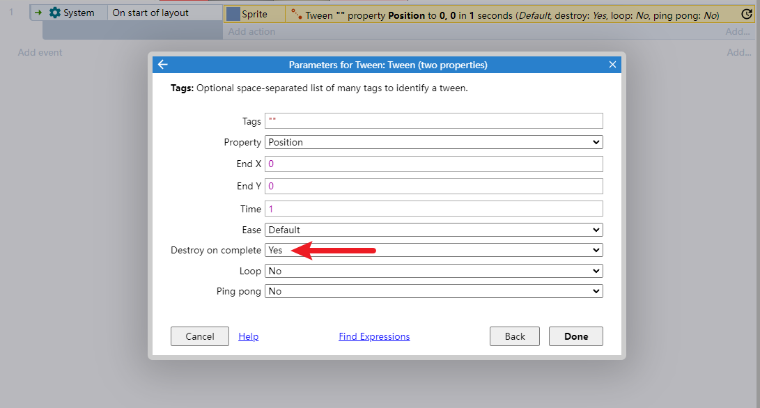 Tween: Edit Action, The properties incorrectly · Issue #5922 · Scirra/Construct-bugs · GitHub