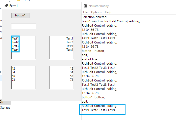 [Accessibility] Narrator cannot announce the content in RichTextBox. · Issue #3455 · dotnet ...