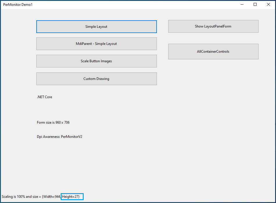 [Multi-Monitor] The Height of currentDPILabel's size has a little change when DPIs differ ...