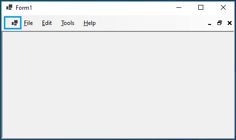 [HDPI] The form Icon for child form with maximize state in MDIParent ...