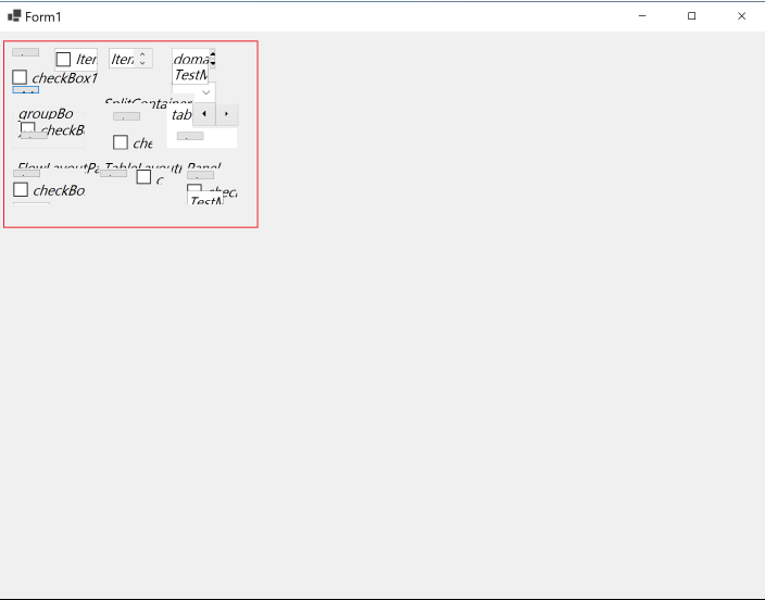 [Multi-Monitor] The controls' size and location are not scale well when ...
