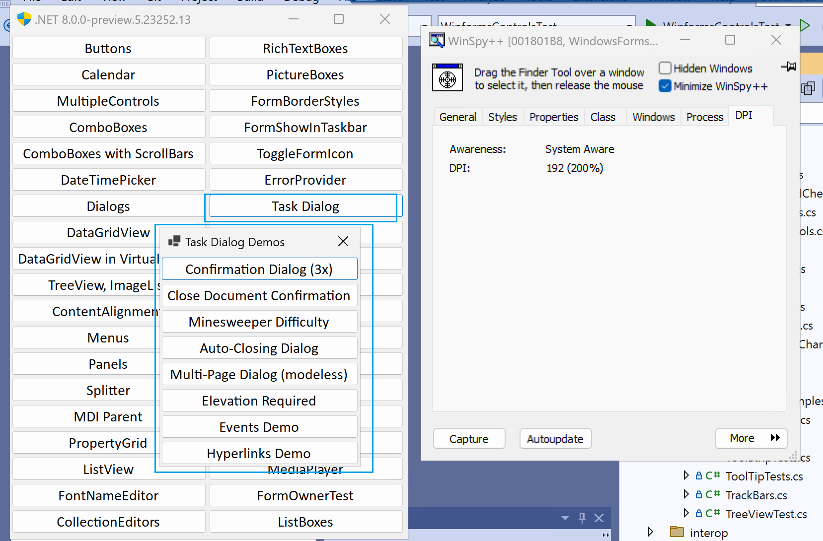 WinformsControlTest does not work for outside contributors · Issue ...