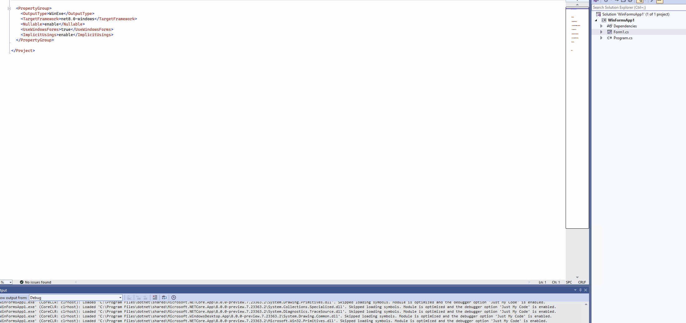 ToolStrip overflow menu is visible in UI Automation tree in Content View · Issue #9384 · dotnet ...