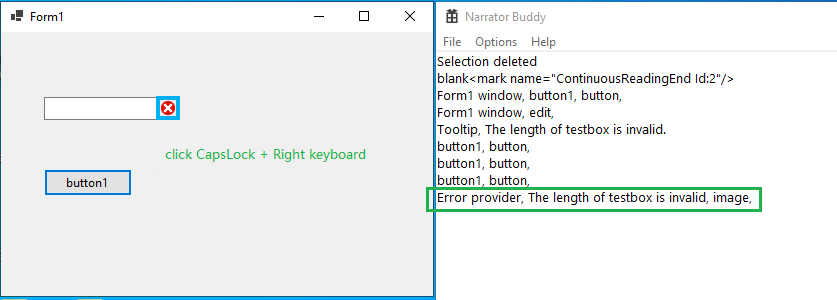 Narrator/NVDA doesn't read an error message when it is set to an ErrorProvider · Issue #2390 ...