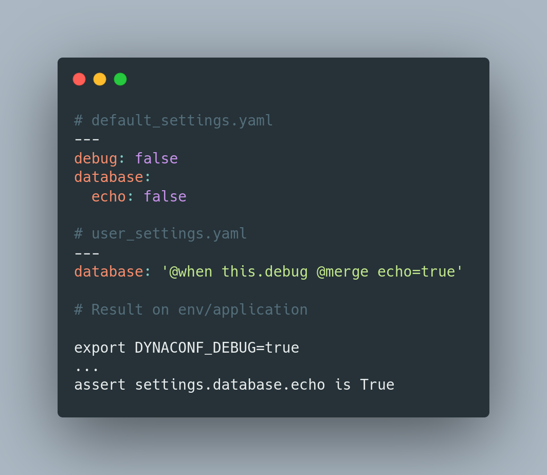 [RFC] Allow more merging strategies · Issue #299 · dynaconf/dynaconf · GitHub