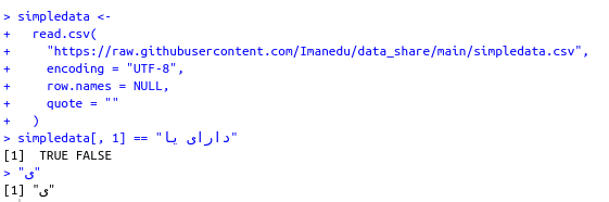 Rstudio changes Persian strings to Arabic ones when using `locale ...