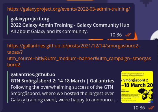 Feature request: better link-preview descriptions · Issue #1145 · galaxyproject/galaxy-hub · GitHub