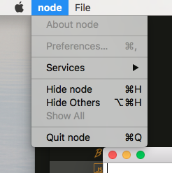 Menu Buttons not working (Quit, About, Preferences) · Issue #71 ...