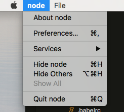 Menu Buttons not working (Quit, About, Preferences) · Issue #71 · kusti8/proton-native · GitHub