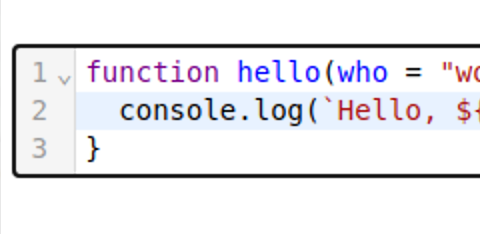 Chrome's focus ring collides with gutter · Issue #297 · codemirror/dev · GitHub
