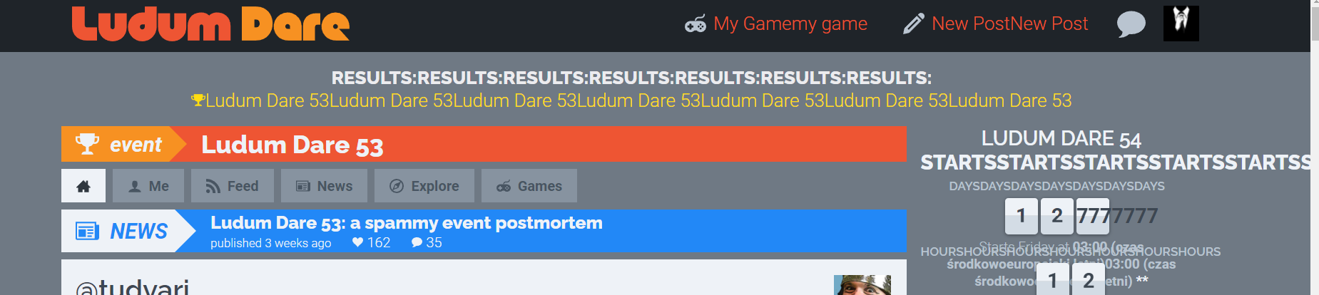 ldjam.com: breakage · Issue #18220 · uBlockOrigin/uAssets · GitHub
