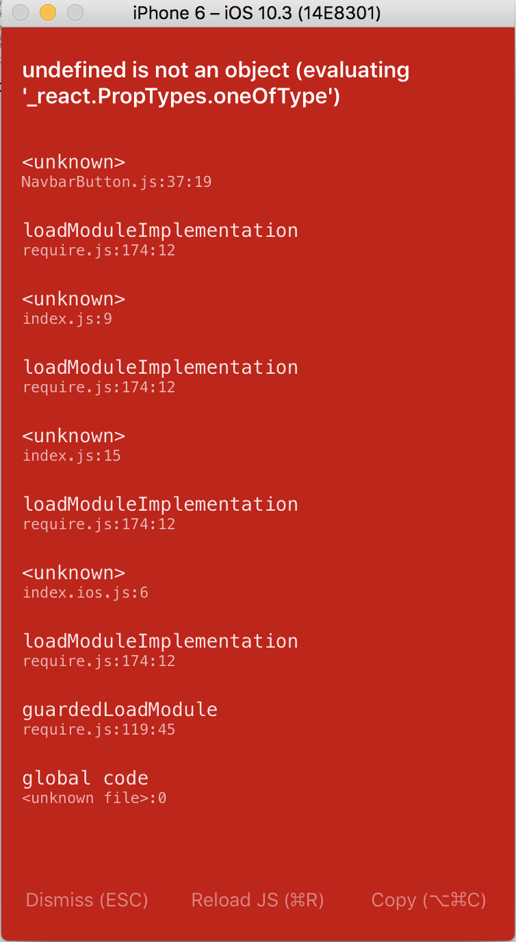 Undefined Is Not An Object Evaluating React Proptypes Oneoftype · Issue 225 · Kureev React