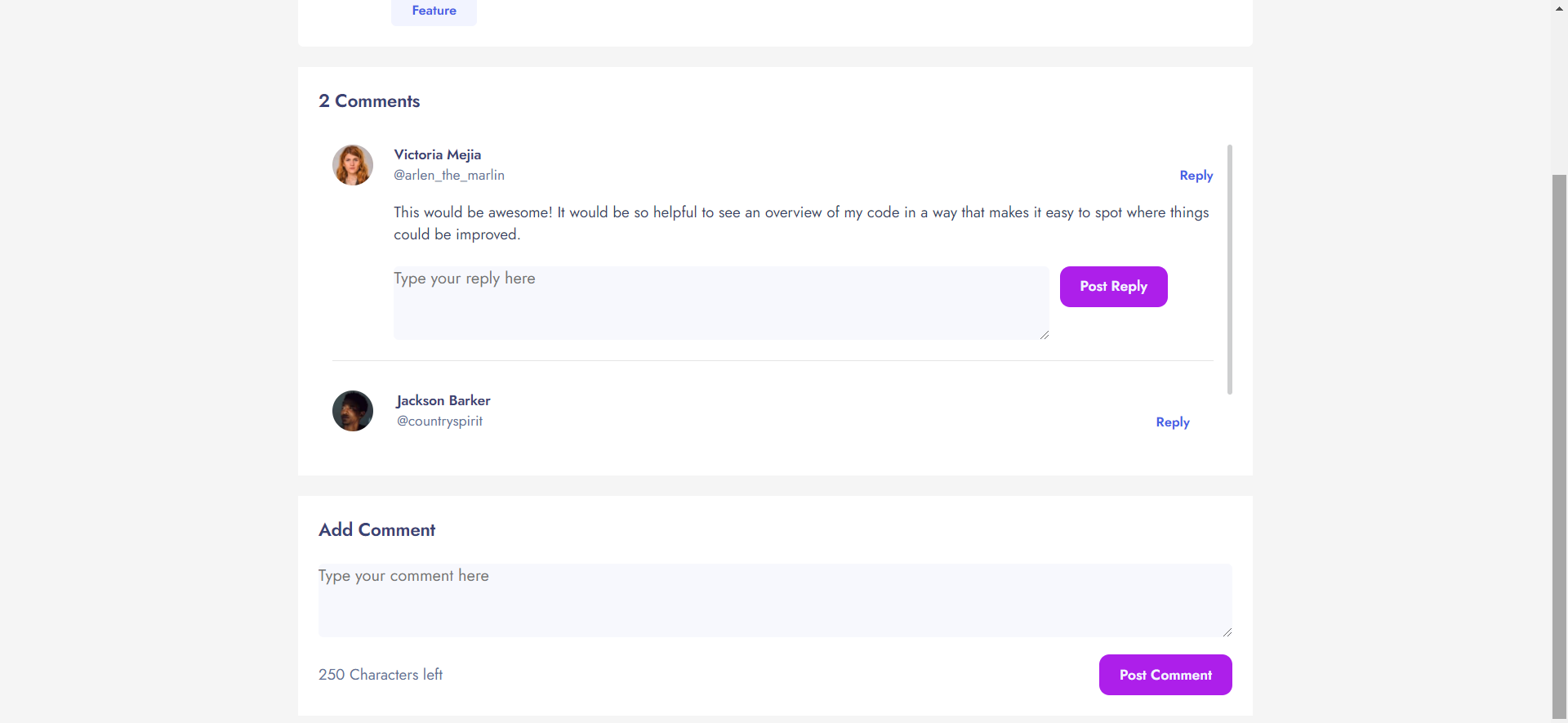 Github Nadine Mohammed Product Feedback React Responsive Product Feedback App To Manage