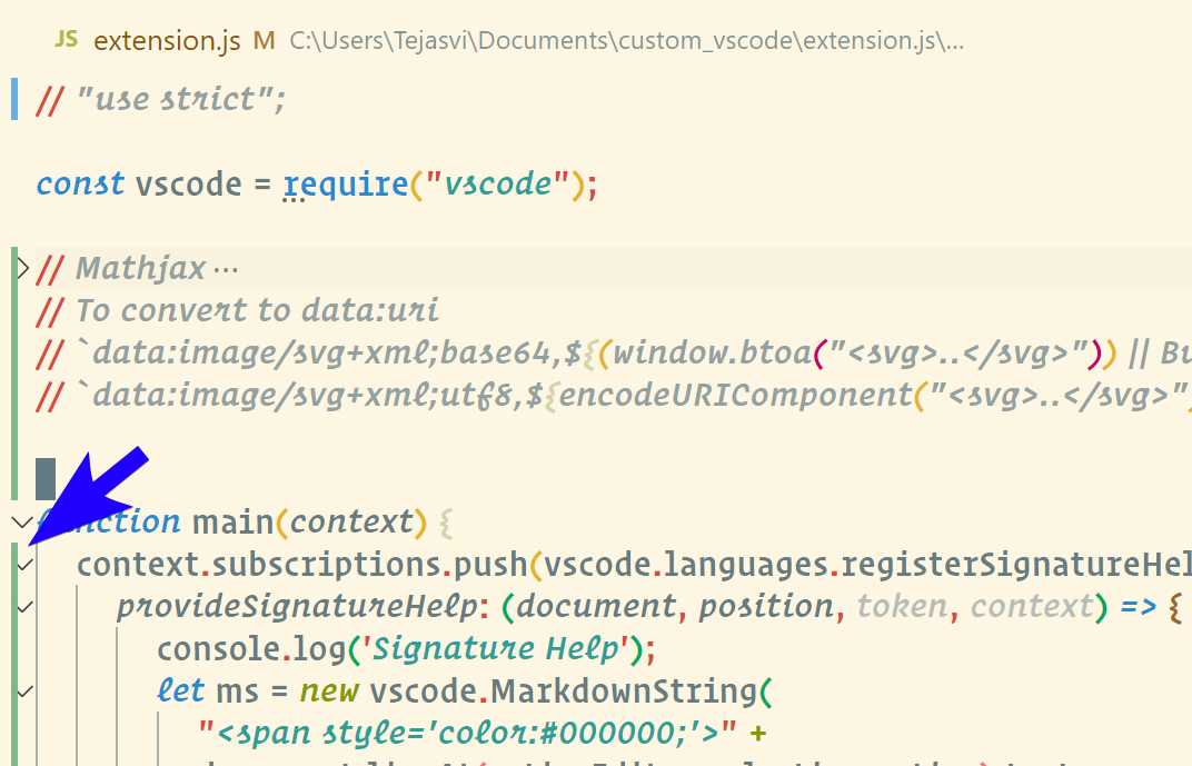 Hide fold bar in Zen mode · Issue #122896 · microsoft/vscode · GitHub
