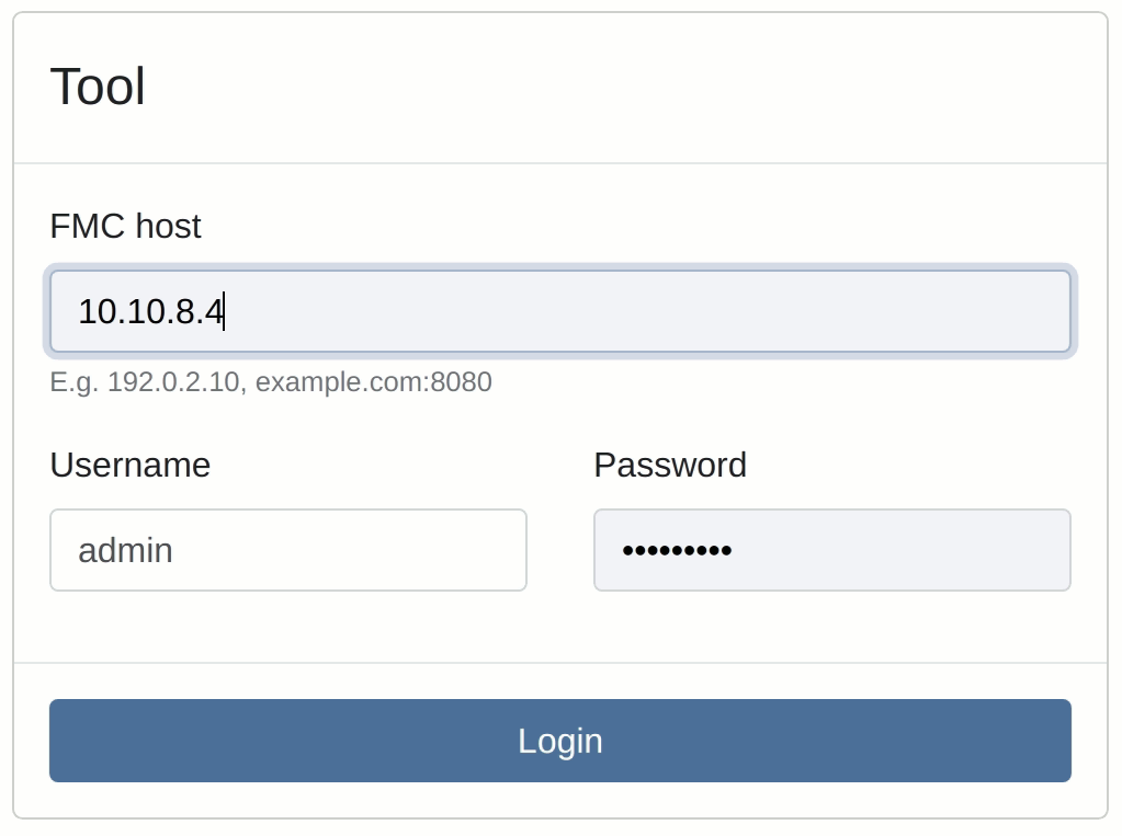 GitHub - tejasvi/fmctool