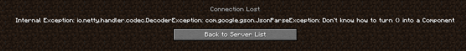 FTB University 1.19: Running empty command (/) triggers kick [Connectivity bug] · Issue #3840 ...