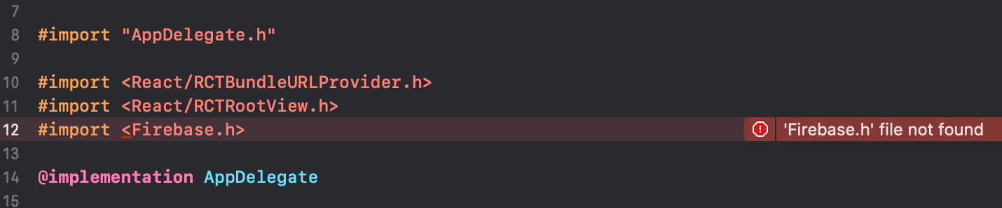 🔥#import - 'Firebase.h' file not found after migrating to RN 0.62 and v6 · Issue #3636 ...