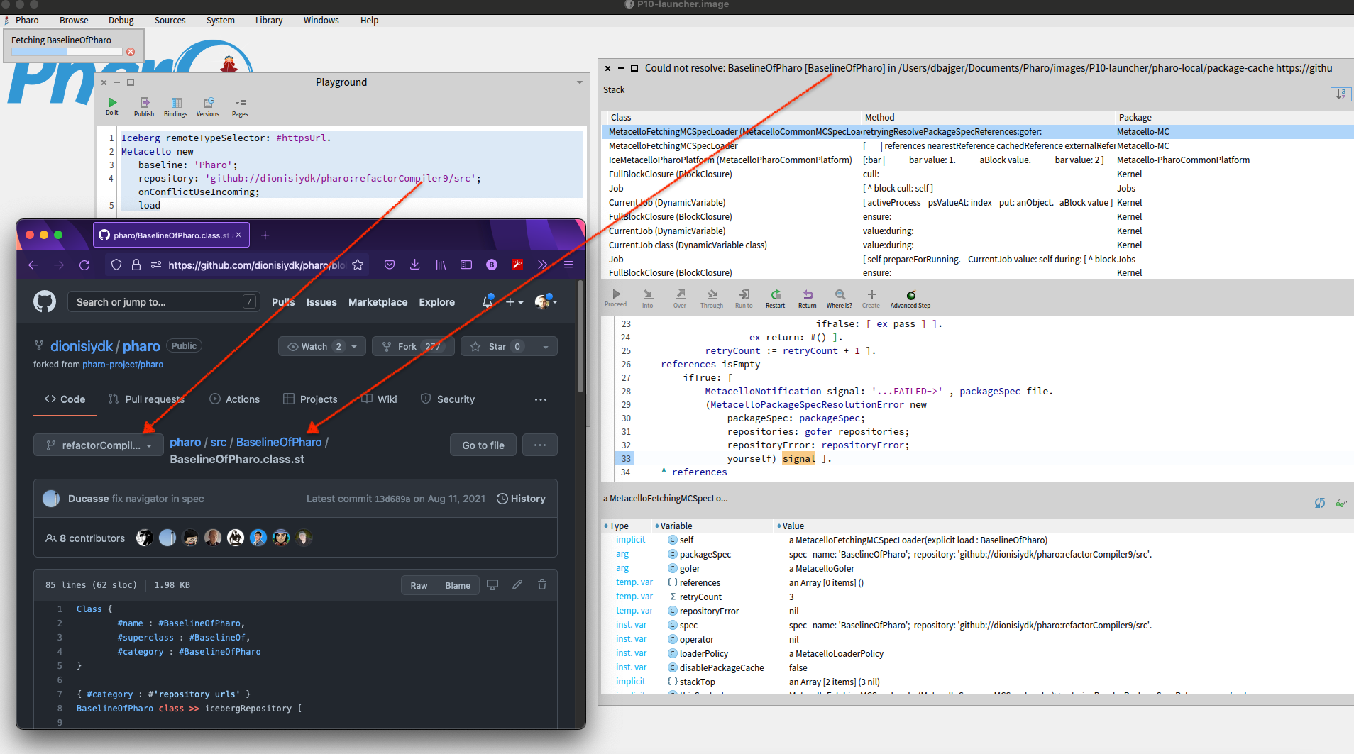 How to load Pharo project (existing branch) programatically? · Issue #33 · PharoLauncherCmdLine ...