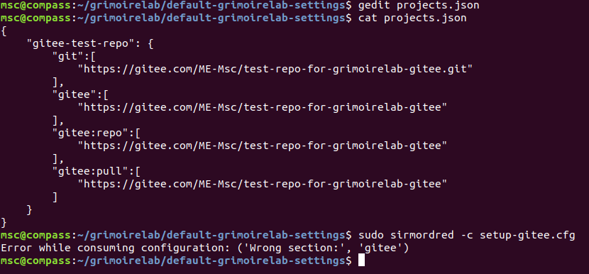 Error While Running Grimoirelab Gitee · Issue 2 · Chaossgrimoirelab Elk Gitee · Github
