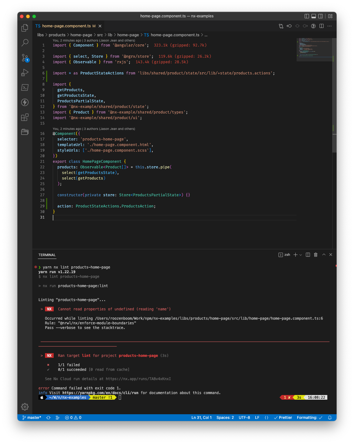 nx-enforce-module-boundaries breaks on namespace imports · Issue #12316 · nrwl/nx · GitHub