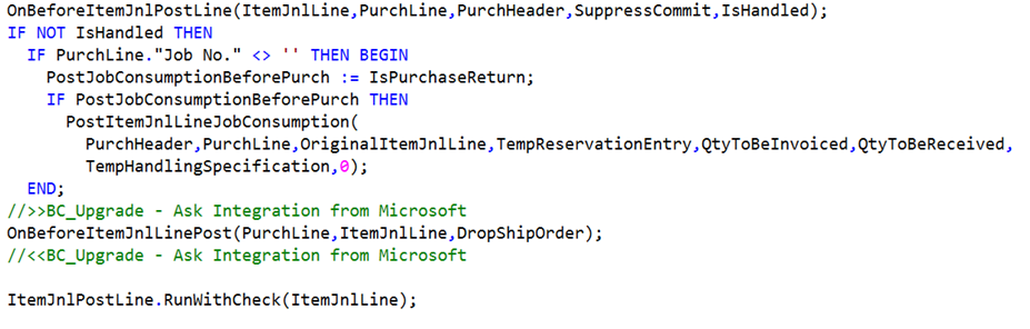 [Event Request] Codeunit 90 Purch.-Post - function PostItemJnlLine · Issue #5780 · microsoft ...