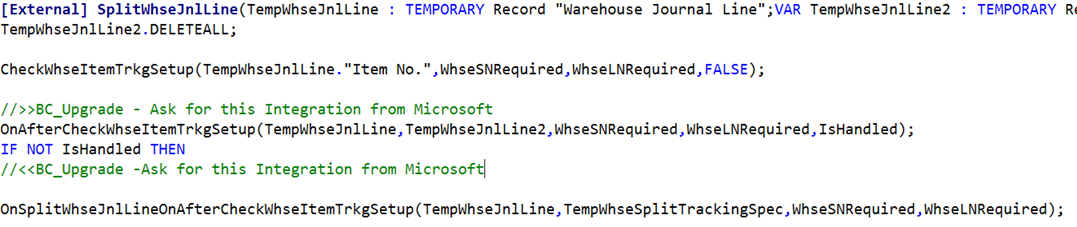 [Event Request] Codeunit 6500 Item Tracking Management - function ...