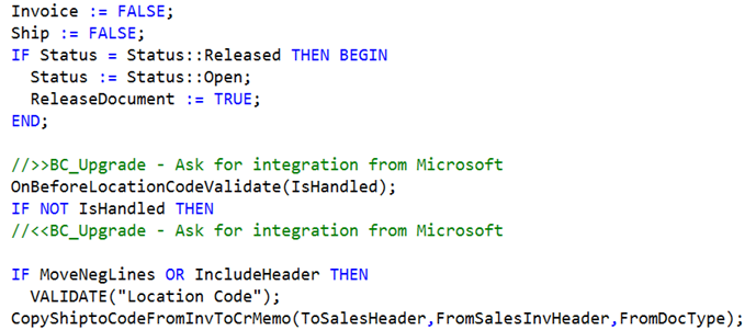 [Event Request] Codeunit 6620 Copy Document Mgt. - function CopySalesDocUpdateHeader · Issue ...