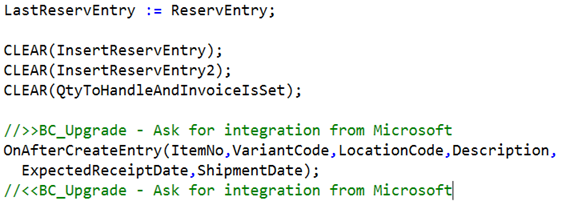 Event Request Codeunit 99000830 Create Reserv Entry Function Createentry · Issue 5794
