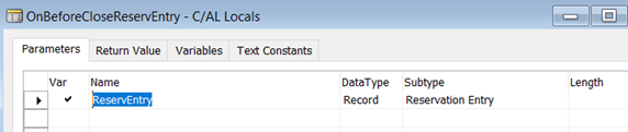 [Event Request] Codeunit 99000831 Reservation Engine Mgt. - function CloseReservEntry · Issue ...