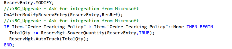 [Event Request] Codeunit 99000831 Reservation Engine Mgt. - function ModifyReservEntry · Issue ...