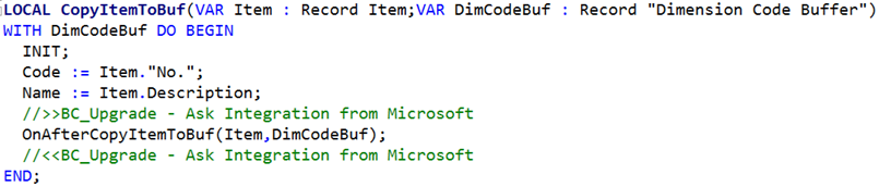 [Event Request] Codeunit 7130 Item Budget Management - function CopyItemToBuf · Issue #5814 ...