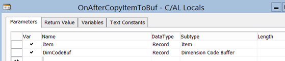 [Event Request] Codeunit 7130 Item Budget Management - function CopyItemToBuf · Issue #5814 ...