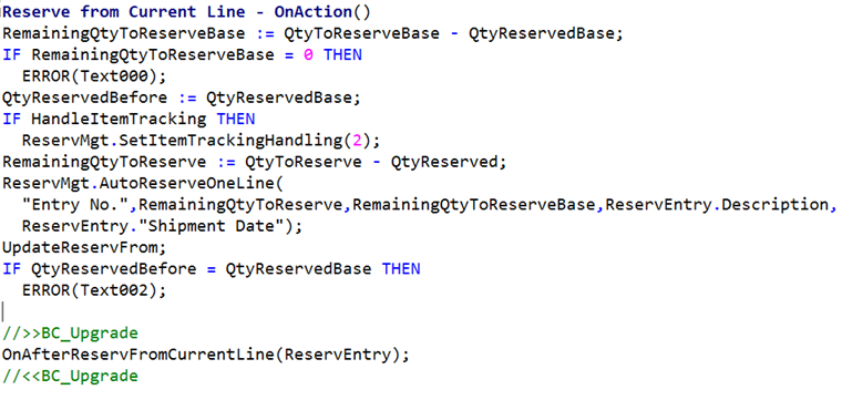 [Event Request] Page 498 Reservation - function Reserve from Current ...