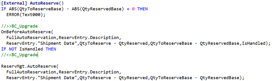 [Event Request] Page 498 Reservation - function AutoReserve() · Issue ...