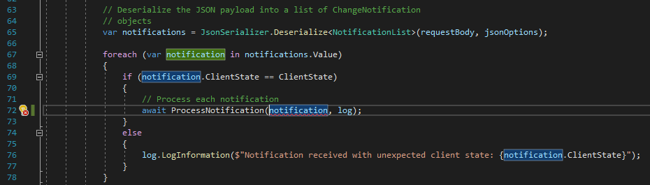 Object reference not set to an instance of an object · Issue #7 · microsoftgraph/msgraph-sample ...