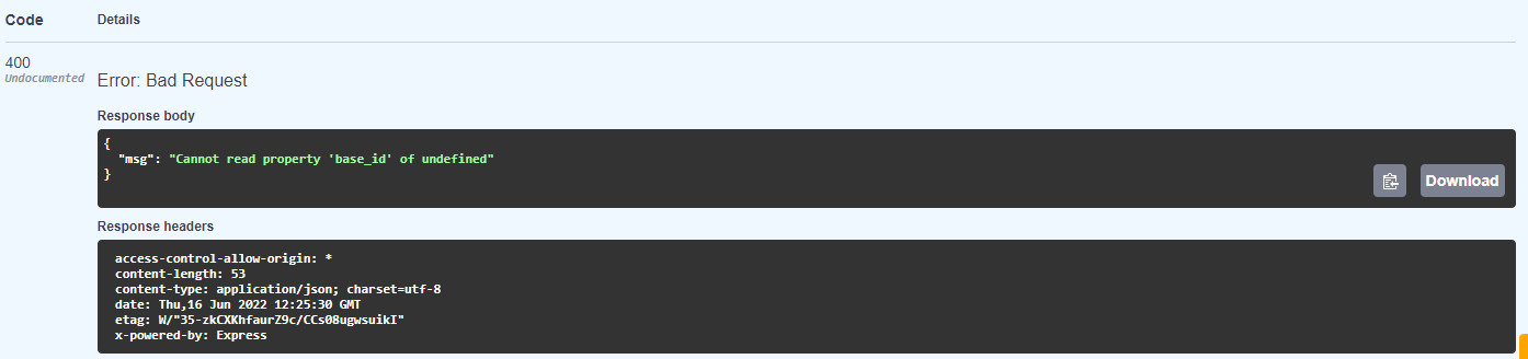 [API] Export table as csv not work · Issue #2395 · nocodb/nocodb · GitHub