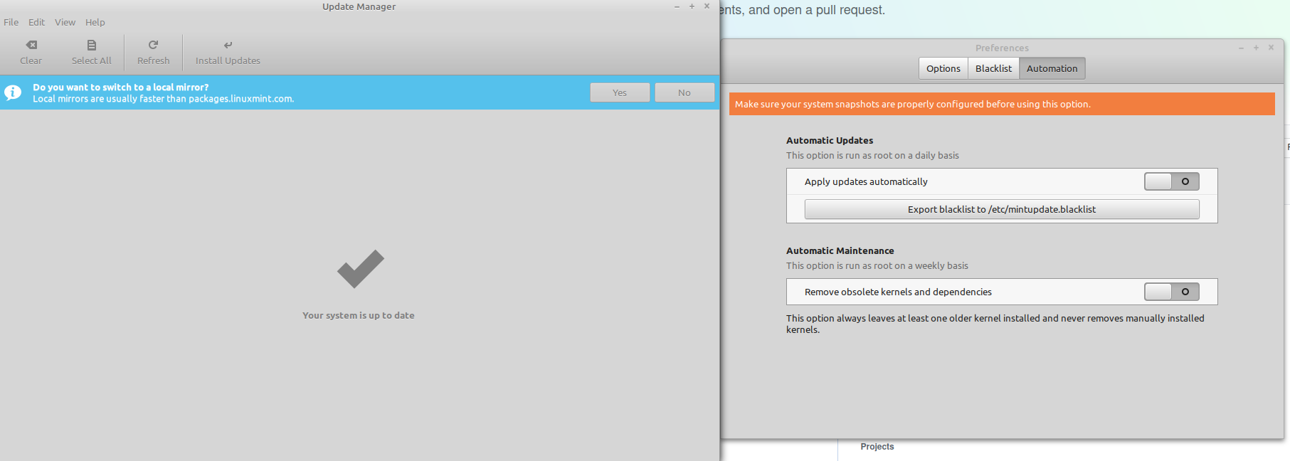 mintupdate forcefully removes cinnamon with a third party repository · Issue #636 · linuxmint ...