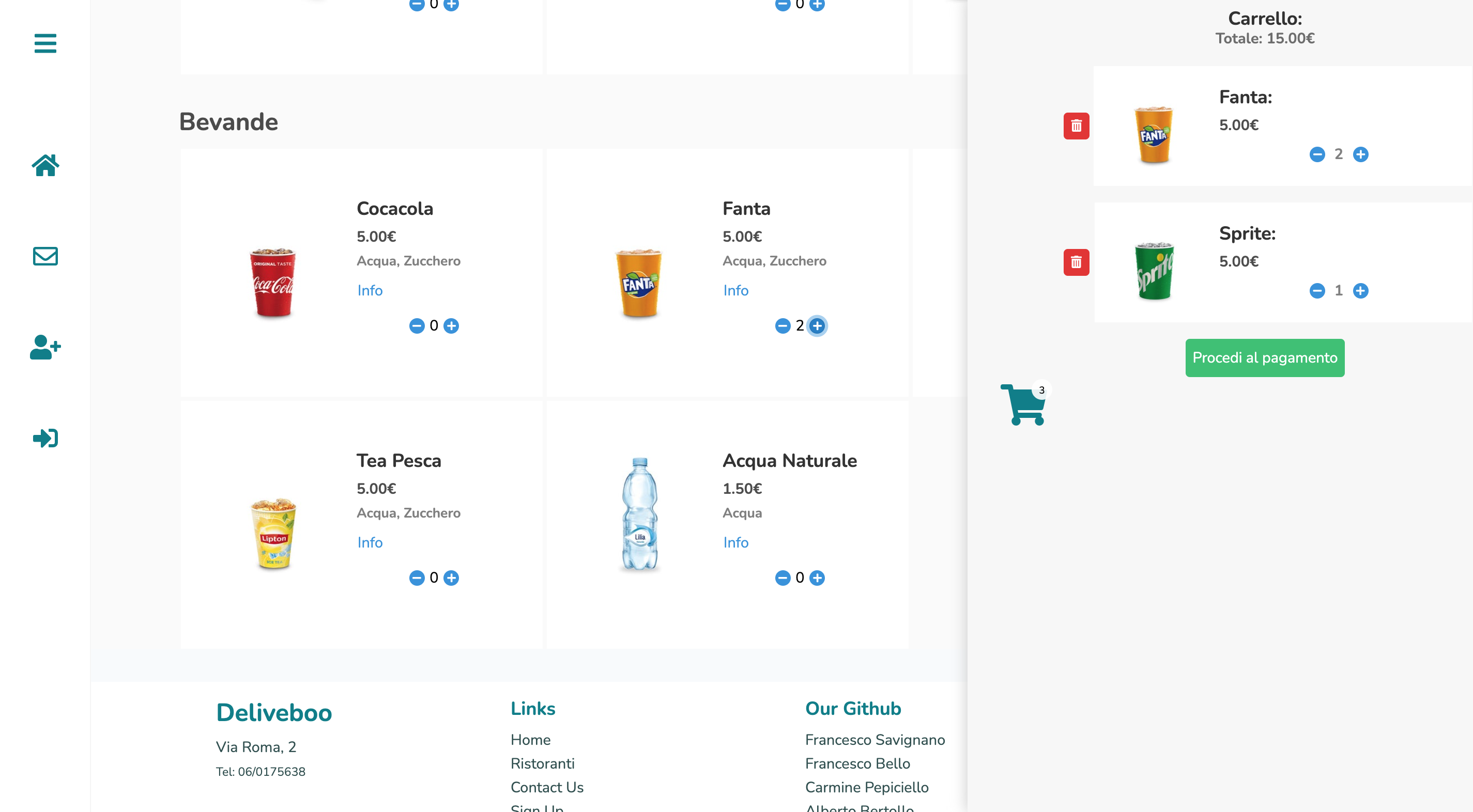 Github Carmine19 Deliveroo App