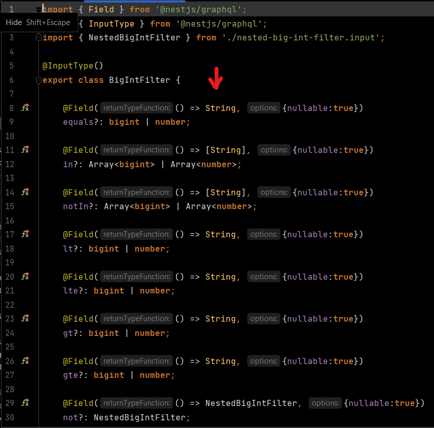 Why big-int-filter.input.ts @Field data type is String? · Issue #87 · unlight/prisma-nestjs ...