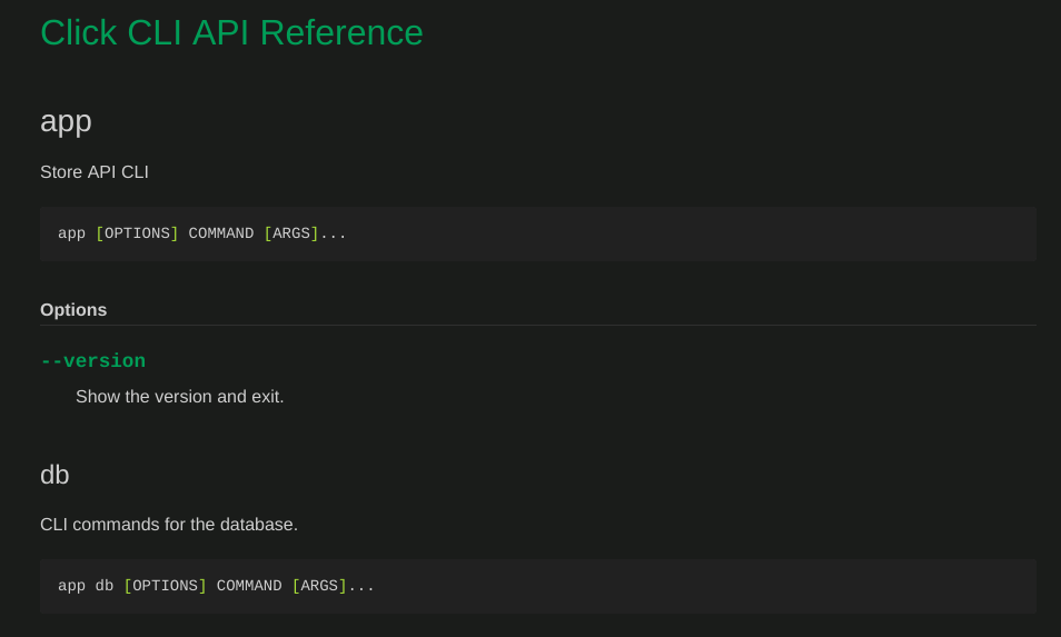 Docs: Add `sphinx-click` to the documentation. · Issue #1495 · litestar ... Docs: Add `sphinx-click` to the documentation. · Issue #1495 · litestar ...