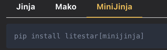 Docs Code Blocks Typed As `console` Are Hard To Read · Issue 2693 · Litestar Orglitestar · Github