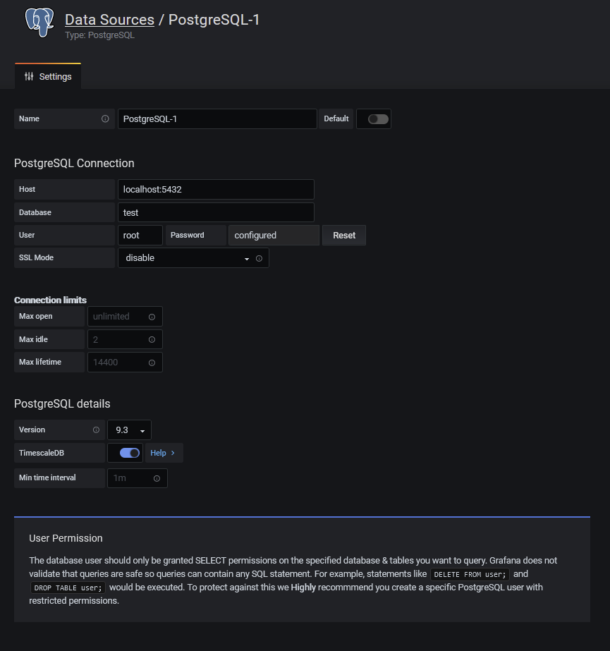 adding postgre datasource will simply crash grafana-server.exe · Issue ...