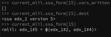 MediumLevelILVarPhi's vars_written returns an empty list in the Python API · Issue #2927 ...