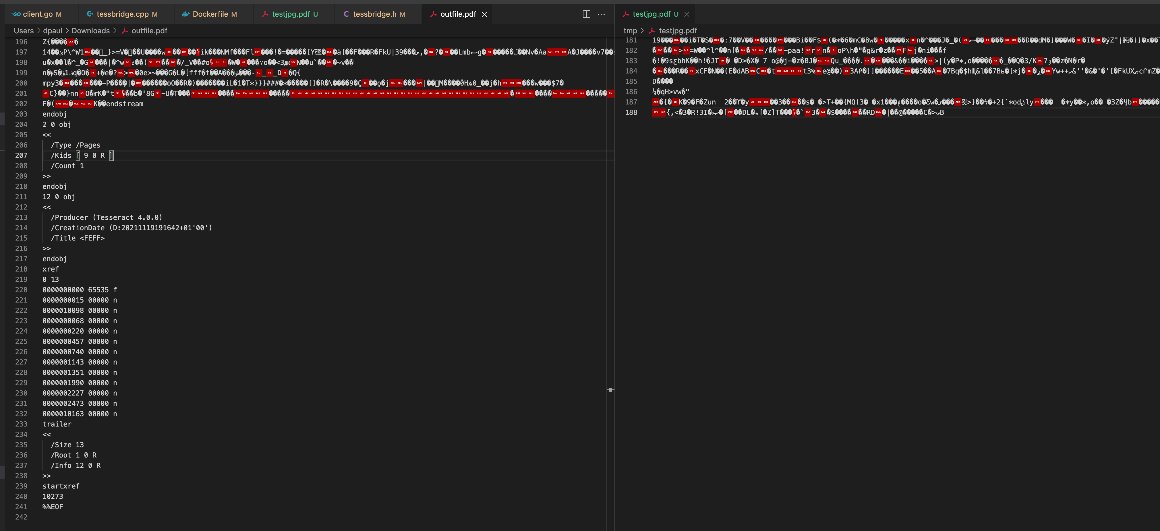 Tesspdfrenderer Writes Wrong Pdf Format · Issue 3652 · Tesseract Ocr Tesseract · Github