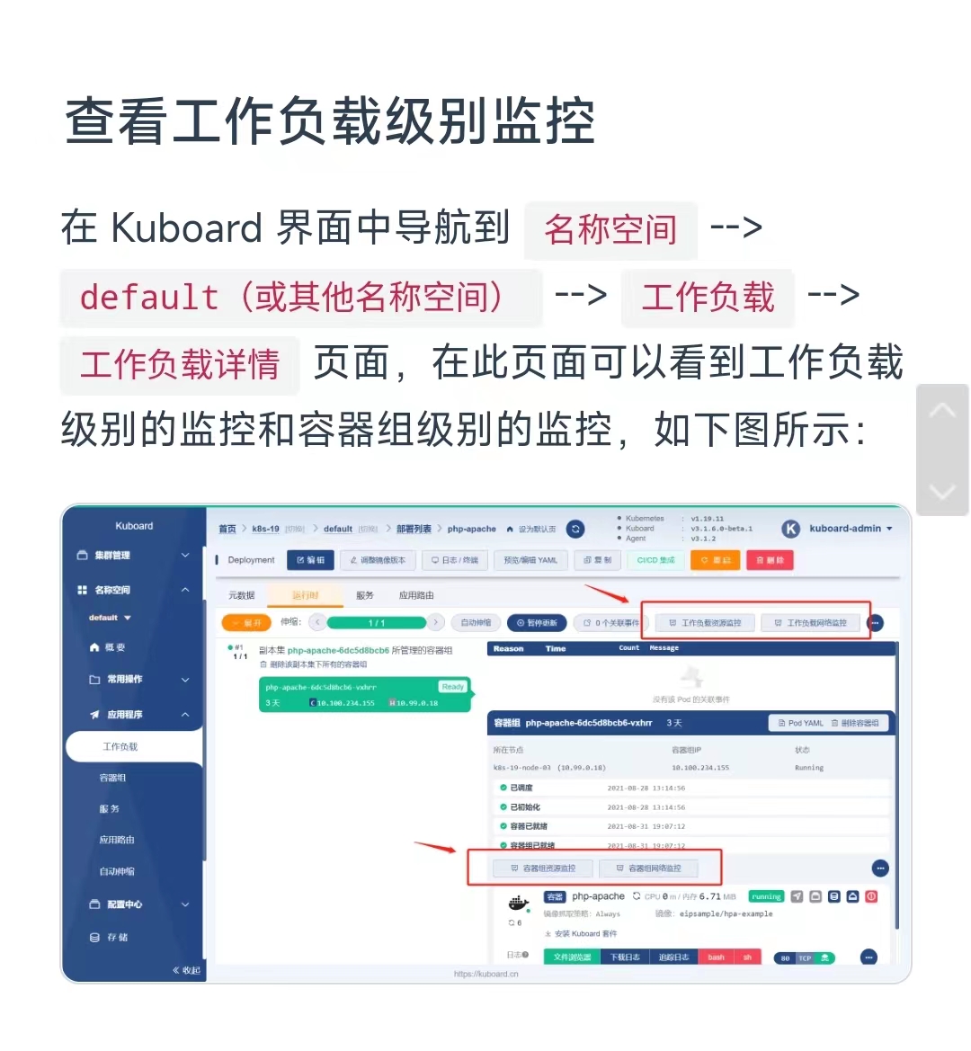 工作负载级别的监控 是否可以授权给普通用户使用,目前似乎只有admin才可以使用 · Issue 435 · Eip Work Kuboard Press · Github