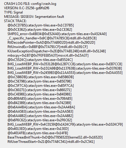 I've been getting lots of these "segmentation fault" crashes · Issue #27114 · CleverRaven ...
