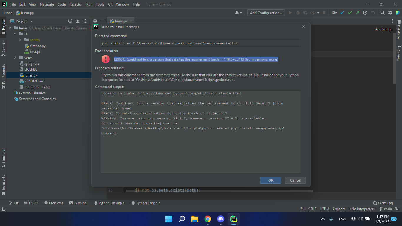 just targeting not locked! · Issue #115 · zeyad-mansour/lunar · GitHub