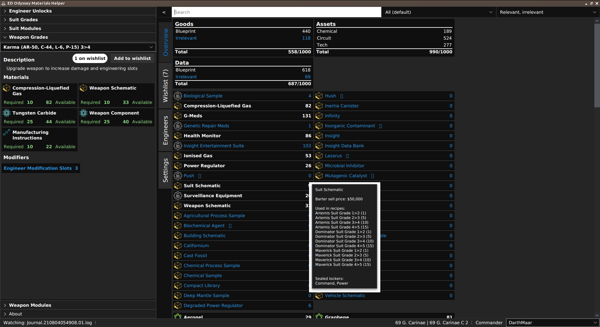Square · Issue #40 · jixxed/ed-odyssey-materials-helper · GitHub