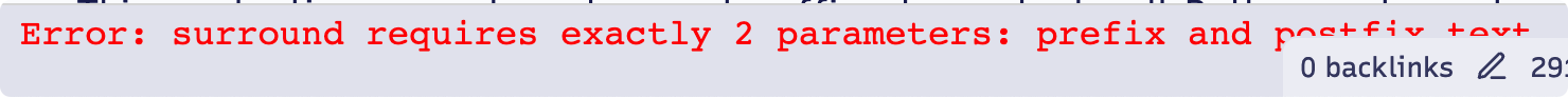 Surround Prefixtext And Postfixtext Can Not Contain A Space · Issue 162 · Esm7 Obsidian Vimrc