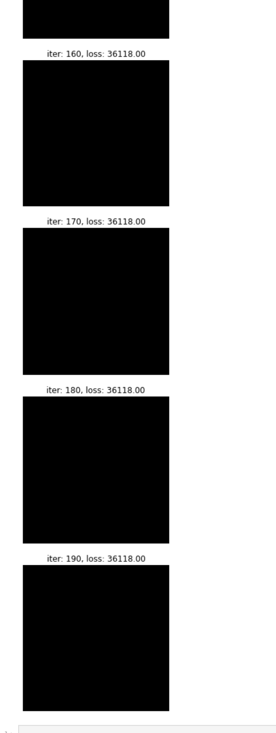 Camera position optimization using differentiable rendering didn't work ...